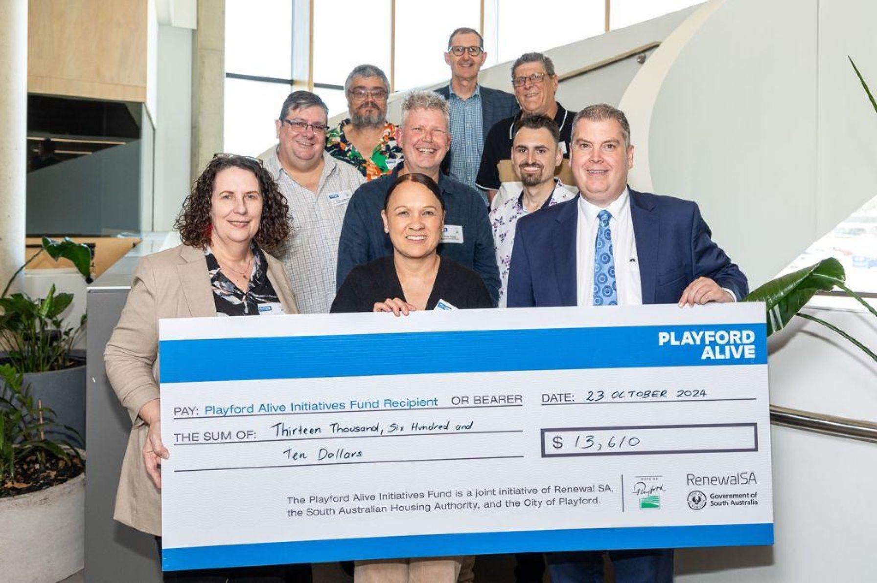 Playford Alive • Playford Alive Initiatives Fund